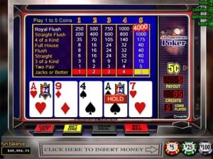 All American Poker: Best Pay Tables, Strategy & How-to Play